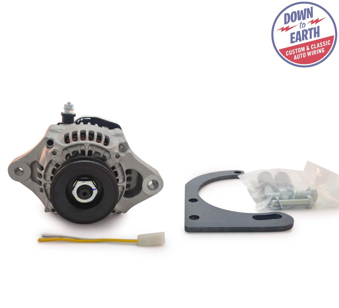 Mini Alternator Small Block Chevy Complete Kit ALT-MINI-KIT 50amp ...
