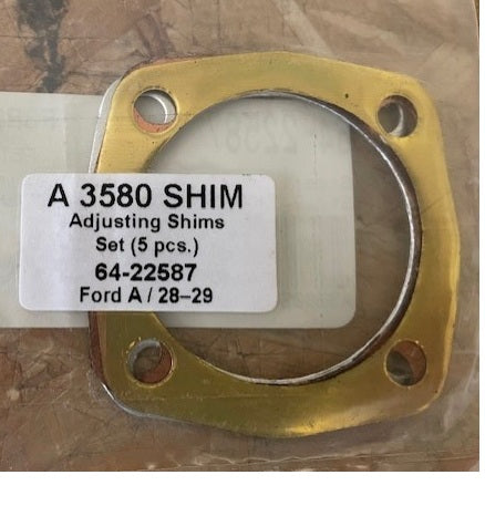 Steering Worm Sector Adjusting Shim Model A 28-29 A3580SHIM* – Belcher ...
